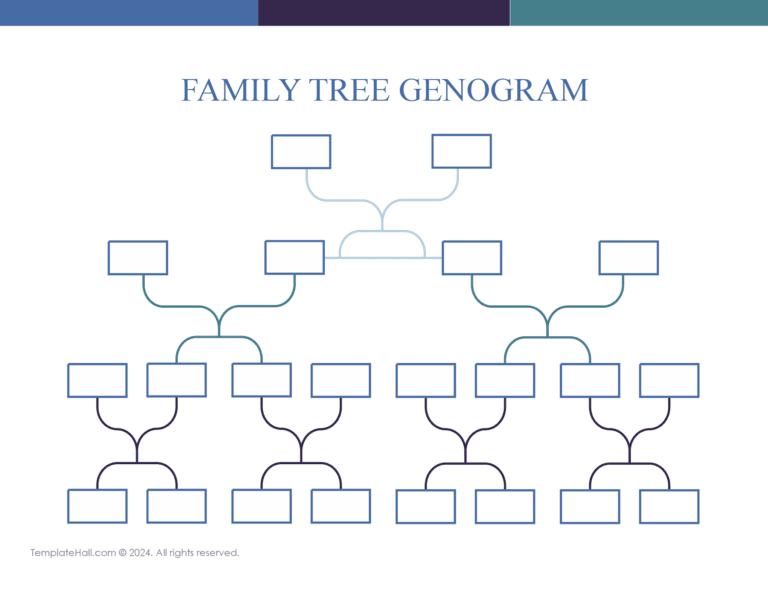 9+ Printable Family Genogram Templates [PDF, Word, G. Docs]