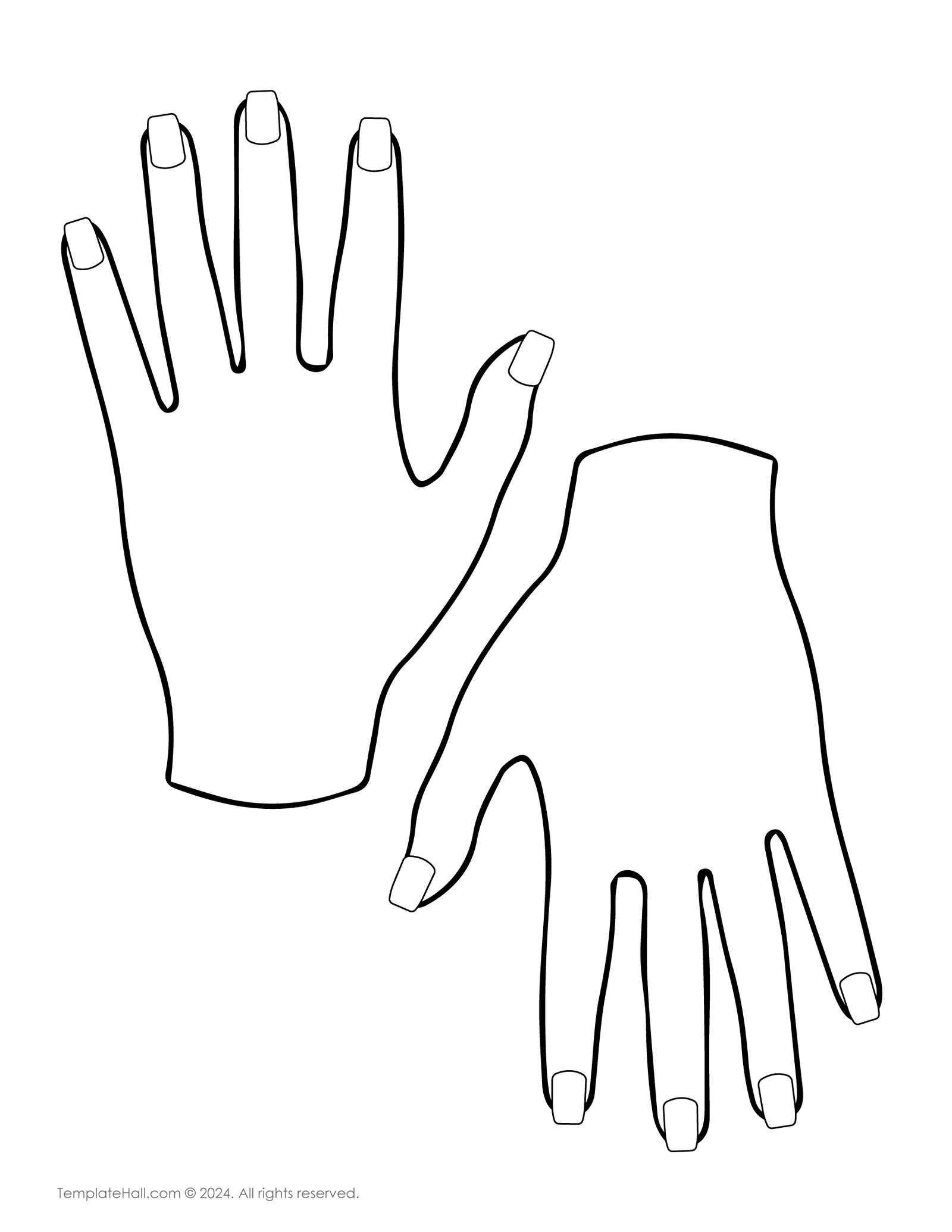 11+ Printable Nail Art Templates [PDF Download]