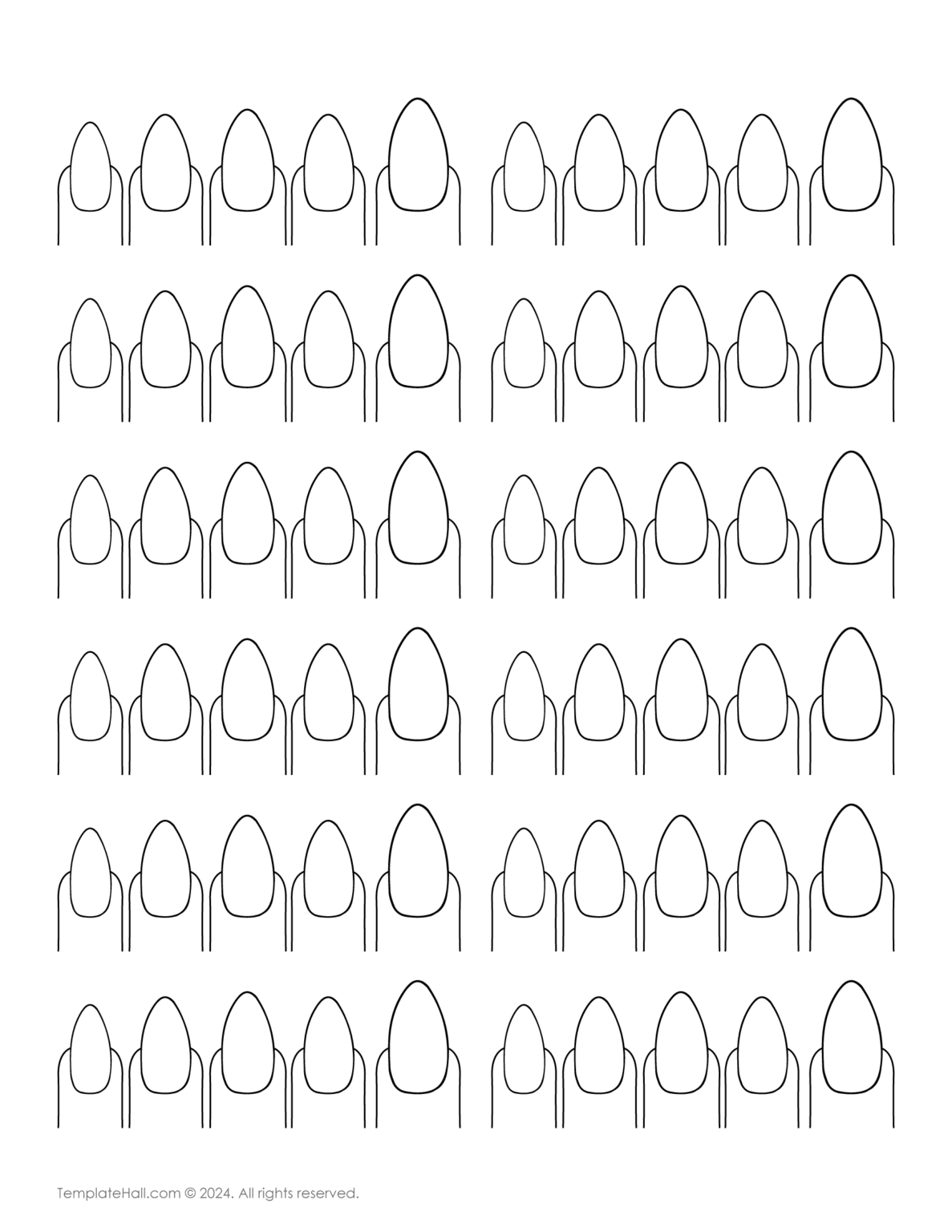 86+ Free Nail Templates [PDF, Word, G. Docs, AI]