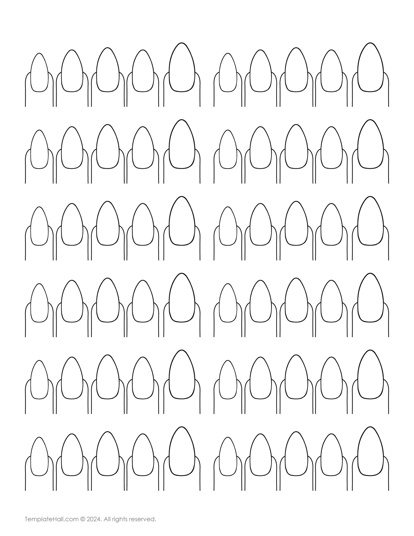 86+ Free Nail Templates [PDF, Word, G. Docs, AI]
