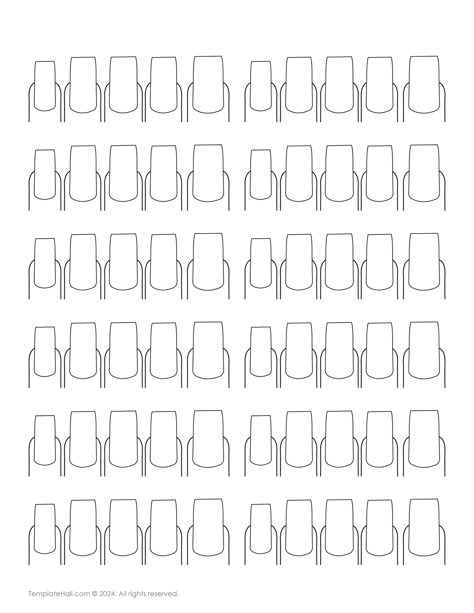 9+ Free Square Nail Templates: Transform Your Nail Art Game