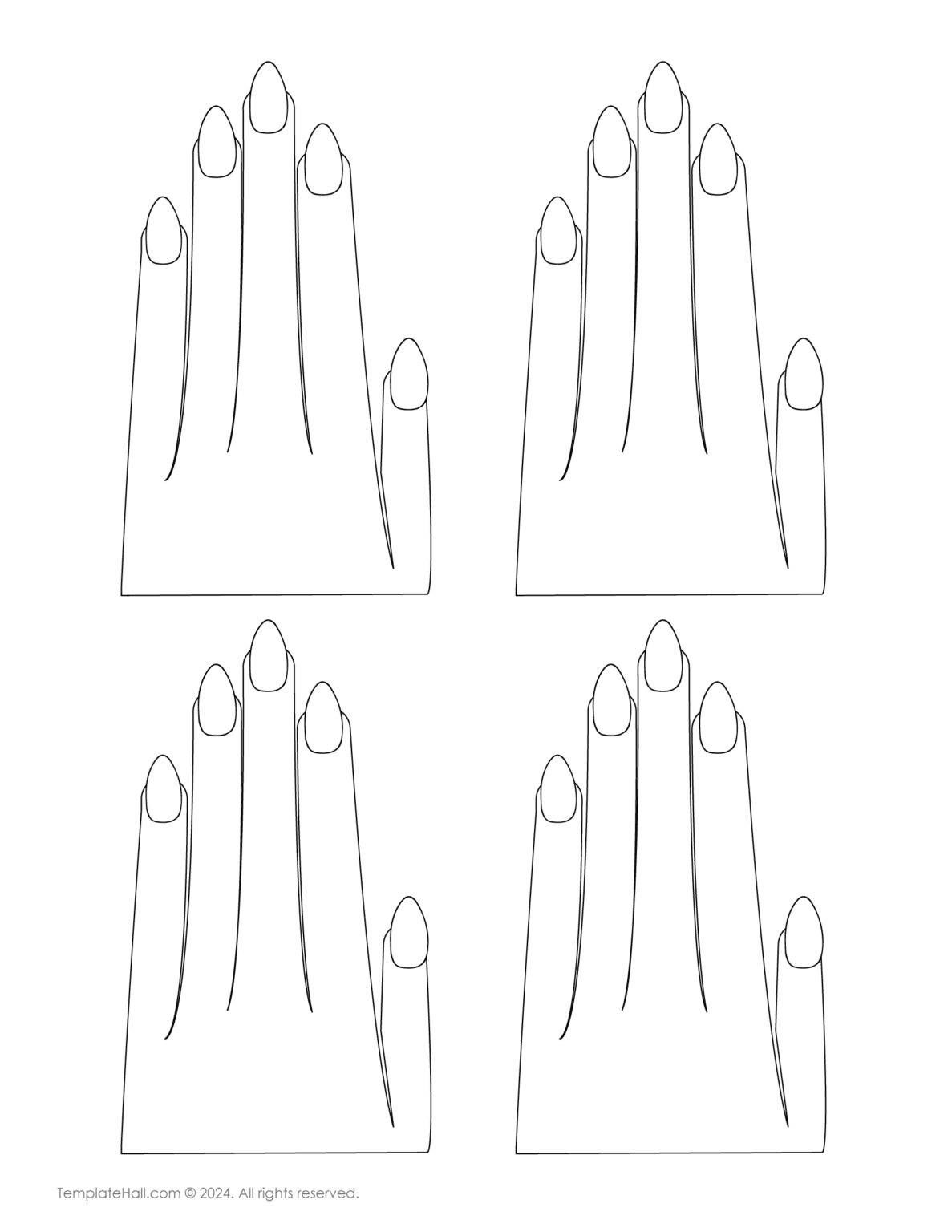 86+ Free Nail Templates [PDF, Word, G. Docs, AI]