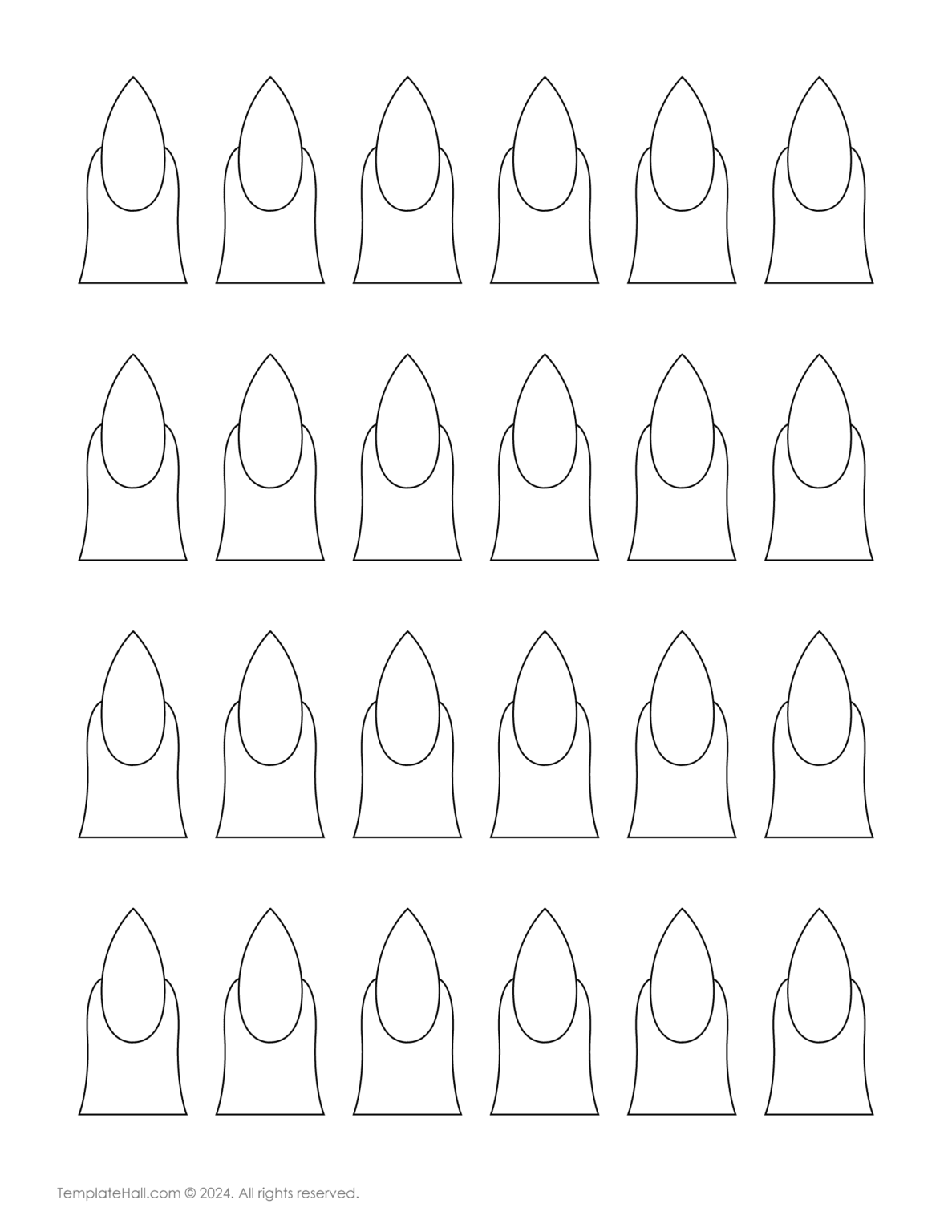 86+ Free Nail Templates [PDF, Word, G. Docs, AI]