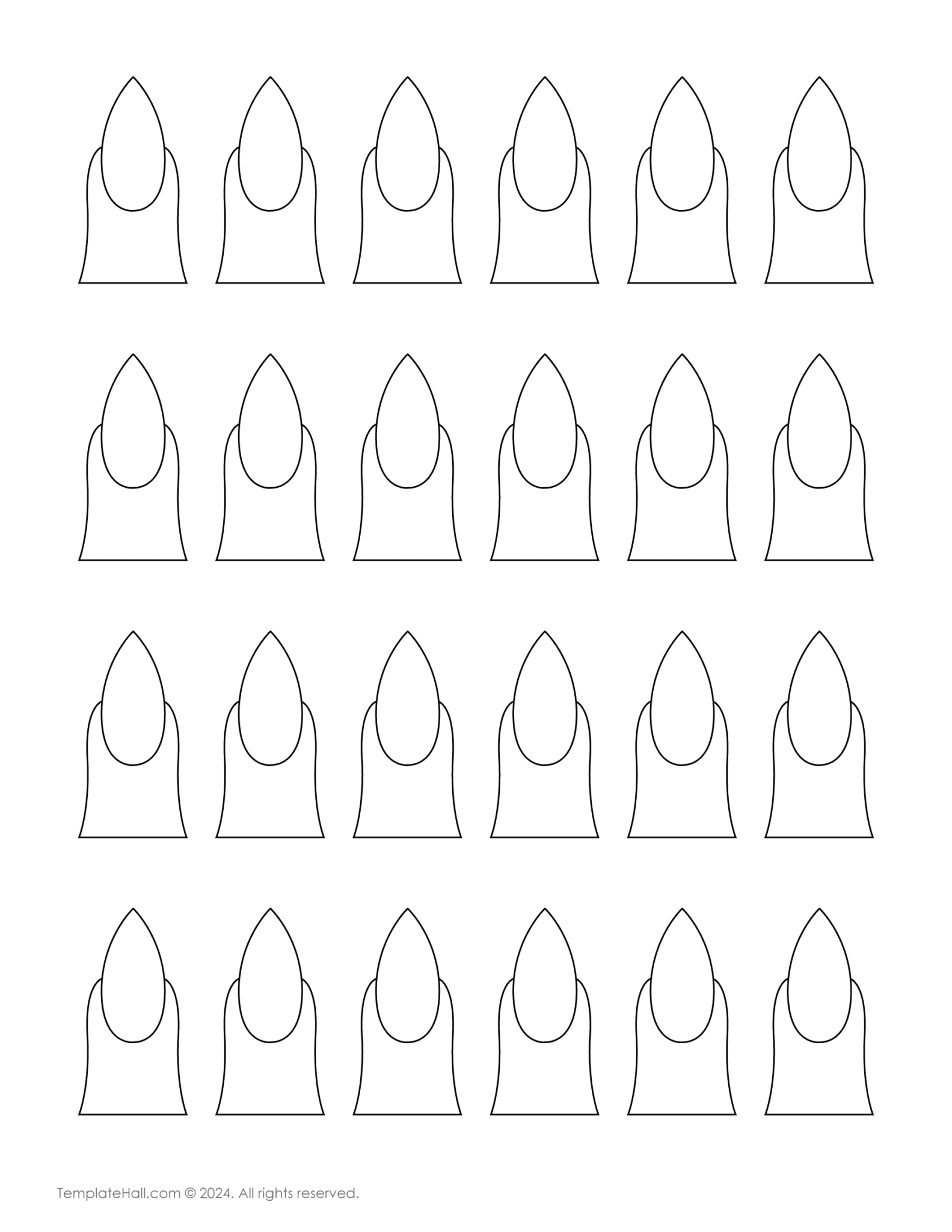 86+ Free Nail Templates [PDF, Word, G. Docs, AI]