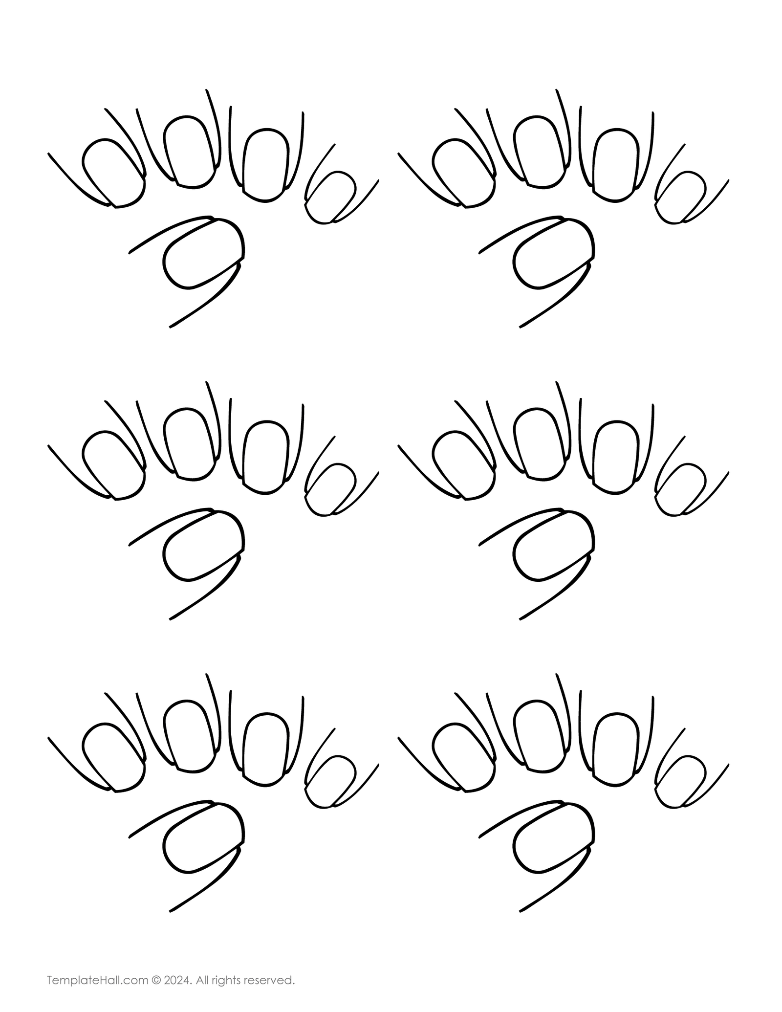 11+ Printable Nail Art Templates [PDF Download]