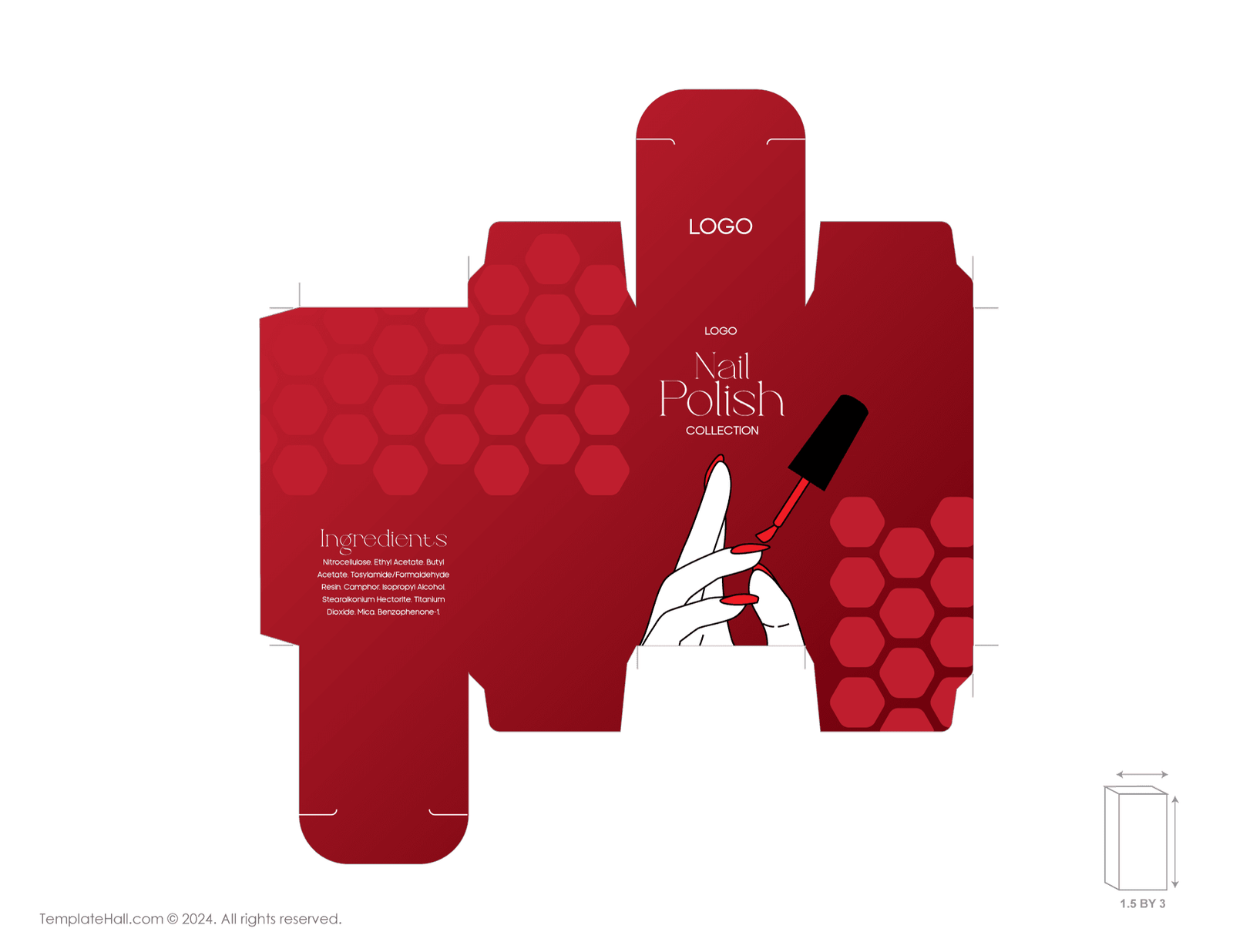 10 Free Nail Polish Box Templates: PDF and AI