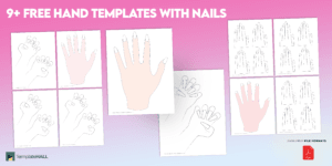 9+ Free Hand Nail Templates for Creative Designs