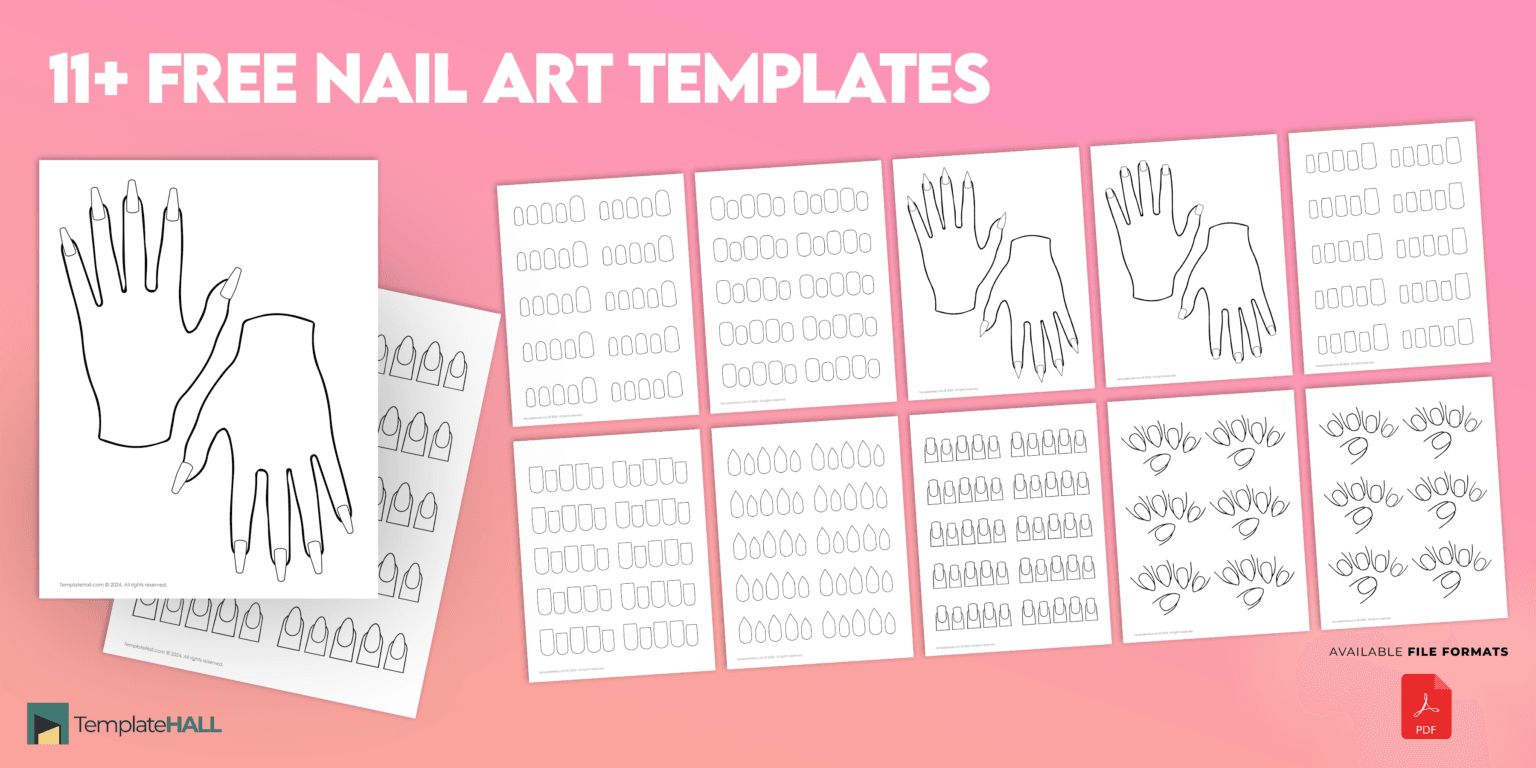 11+ Printable Nail Art Templates [PDF Download]