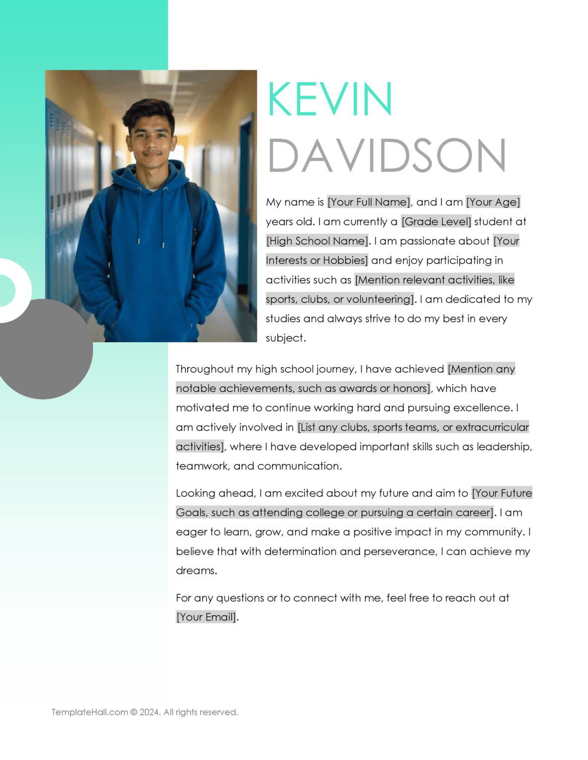 14+ Free and Printable Biography Templates [Word, G. Docs, PDF]