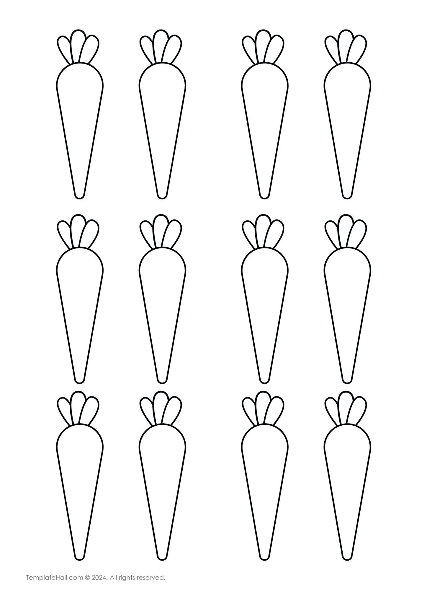Free Printable Easter Macaron Templates [PDF Download]